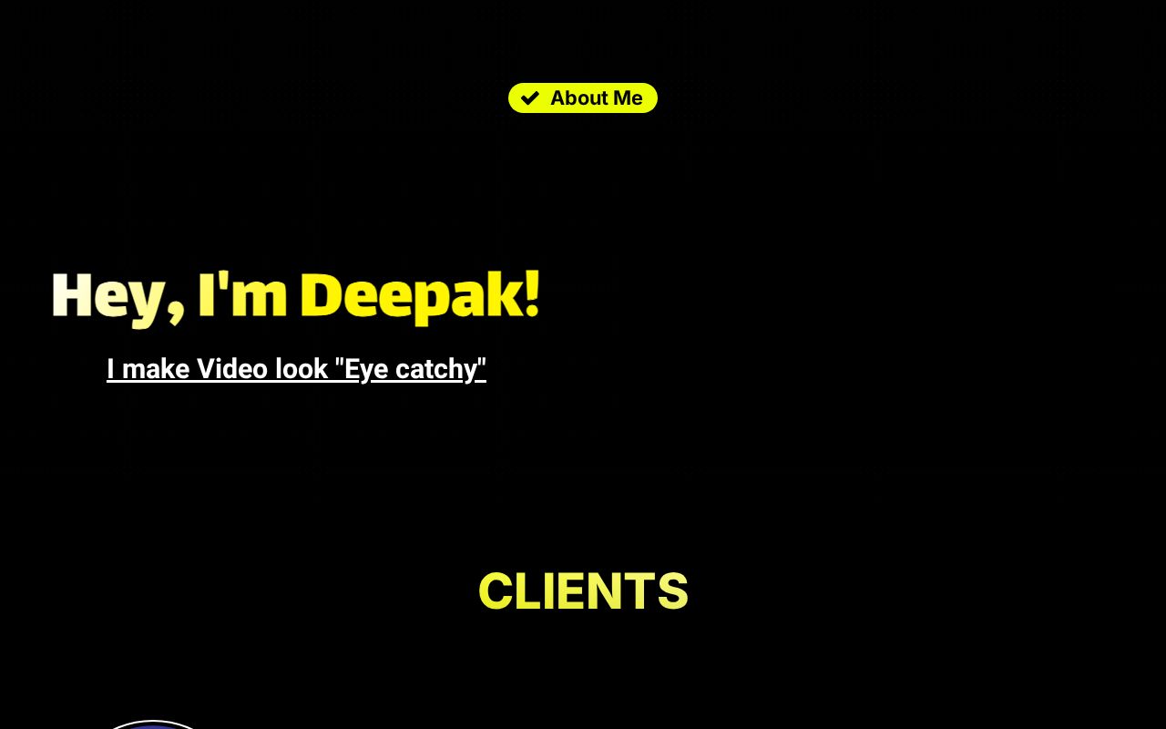 Deepak portfolio
